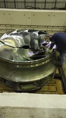 China 90% High Efficiency Francis Water Turbine Generator with Water Cooling for sale
