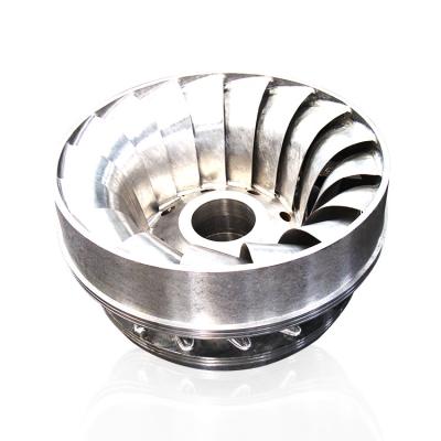 China Polished Customized Hydro Turbine Francis Runner with Adjustable Blade for sale