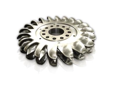 Cina Materiale in acciaio inossidabile ad alta velocità Pelton Hydro Turbine Runner personalizzato in vendita