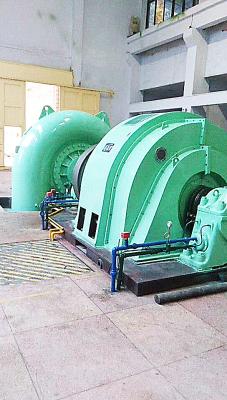 China Francis Water Turbine Generator with Brushless Excitation to Generate Power for sale
