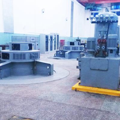 China Speed Range 300-3000rpm Water Turbine Generator With Micro Governor Control Panel for sale