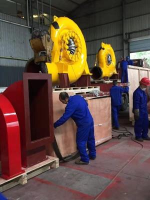 China Turbina hidrelétrica Francis de 200 kW-20 MW de capacidade com design e características personalizadas à venda