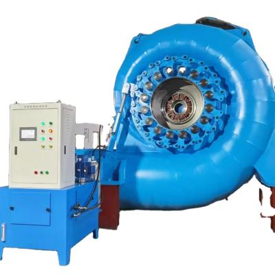 China Stainless Steel Runner Material Kaplan Hydro Turbine Generator for 5-50m Rated Head for sale