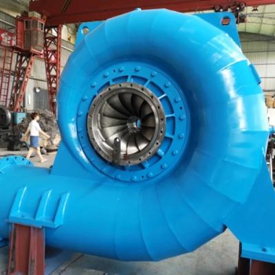 China Wirkungsgrad 90-96% Hochkopfwasserturbine zur nachhaltigen Energieerzeugung for sale