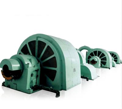 China IP54 Brushless Pelton Turbine Power Generator 100kw-50mw Power Output 6-10kV Rated Voltage for sale