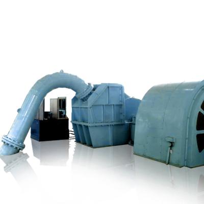 China Voltage Brushless Pelton Turbine Power Generator IP54 Insulated Cast Iron / Stainless Steel for sale