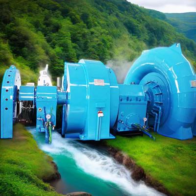 China Gerador de Turbina de Água Francis de Controle Automático com Corredor de Aço Inoxidável à venda