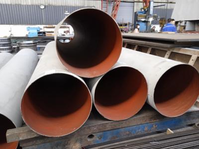 China Customized Beveled Steel Construction Steel Pipe Rigid Seamless Pipe with -0.01 mm Tolerance for sale