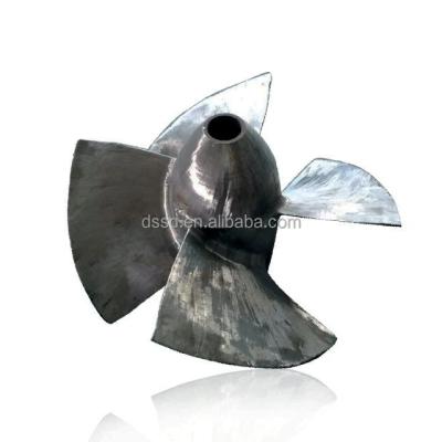 China Polished Stainless Steel Hydro Turbine Runner Adjustable Blades Open Or Closed for sale