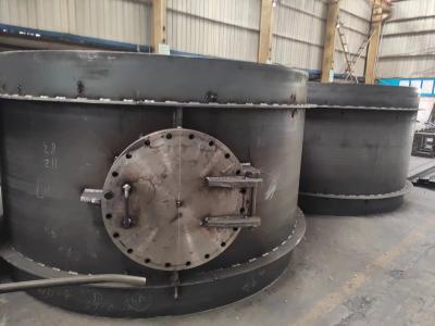China Welded Joint Type Black Steel Pipe for Hardened Metals Applications for sale