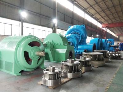 Cina Generatore idroturbina personalizzato per testa d'acqua 450-1000 giri al minuto Durabilità in vendita