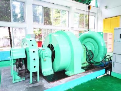 Cina Generatore idroturbina personalizzato per testa d'acqua 450-1000 giri al minuto Durabilità in vendita