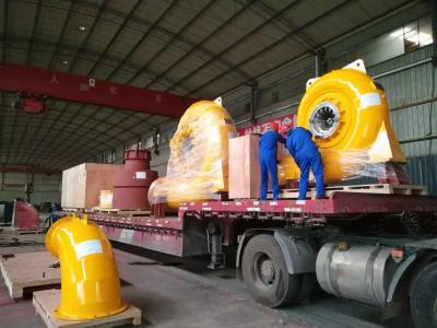 중국 물 터빈 발전기 300KW-20MW 전력 출력 브러시리스 흥분 수직 설치 300-3000rpm 속도 판매용