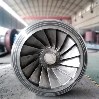 China Speed Polished Hydro Turbine Runner Blade Adjustable Blade Angle and Customized / Height for sale