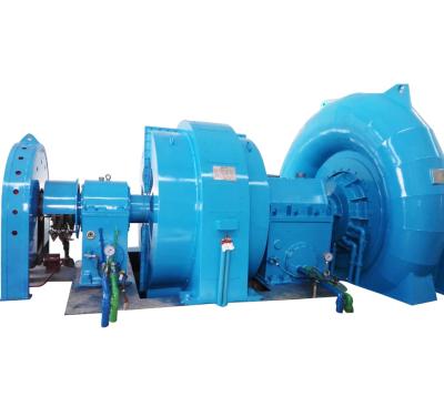 China Automatic Control Francis Turbine Generator with Stainless Steel Runner Material for sale