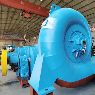 China Brushless Water Turbine Generator 450-1000 RPM Air/Water Cooling for 200kw-20mw Power Output for sale