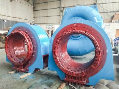 China 220V-690V Water Turbine Generator with Brushless Excitation Mode 200kw-20mw Power Output for sale