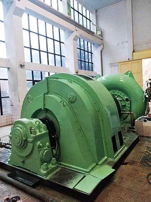 中国 容量 水力タービン発電機 200kw-20mw 水頭 5m-500m RPM 450-1000rpm 販売のため