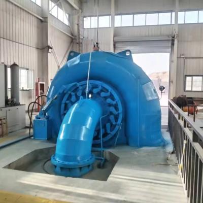 China Generador de turbina de agua para interiores y exteriores 450-1000 RPM 220V-690V 50Hz/60Hz Control automático/manual for sale