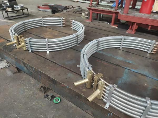 Refroidisseur à huile durable pour turbine hydraulique avec une plage de température de 0 à 80.C et une plage de vitesse de 150 à 1000 tr/min