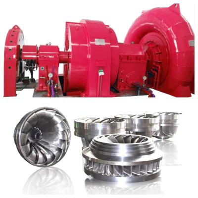 China Kraftwerk met hoge capaciteit Francis Turbine Generator 300KW-20MW Nationale efficiëntie 90%-96% Te koop