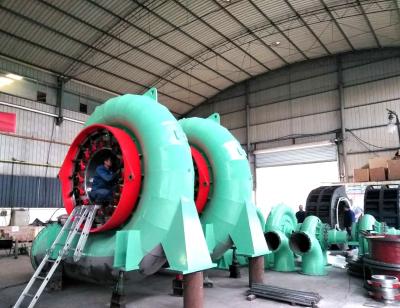 China 300kw-20mw Francis Hydroturbine Generator for Specific Head Customizable Capacity with 50HZ/60HZ Frequency for sale