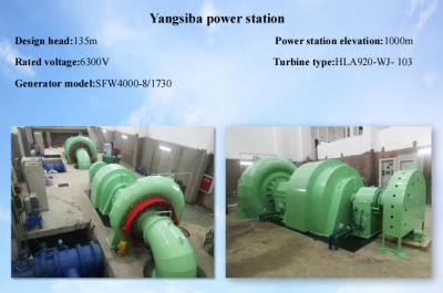 中国 高耐久性の水力発電タービンで安定した性能を保ちます 販売のため