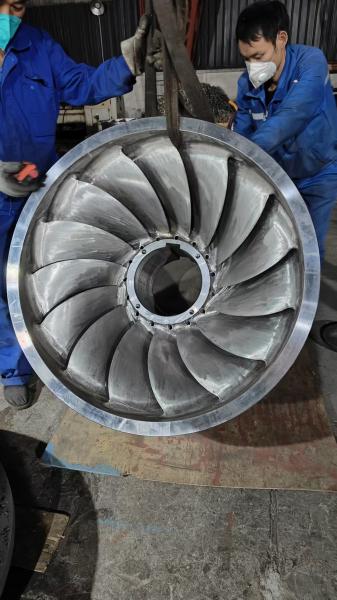 200kW~20mWの再生可能エネルギーと環境に優しいエネルギーのためのカスタマイズされた刃長水力タービン