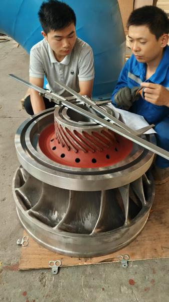 200kW~20mWの再生可能エネルギーと環境に優しいエネルギーのためのカスタマイズされた刃長水力タービン
