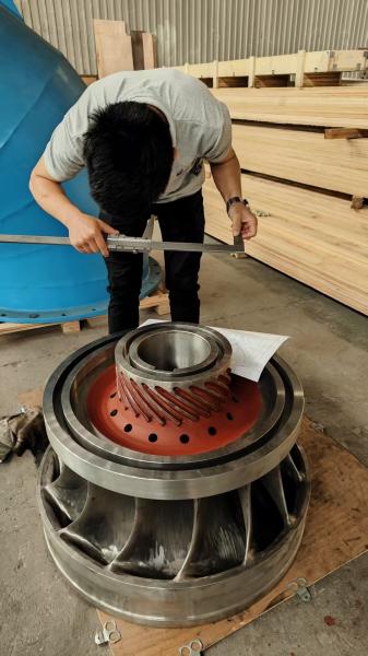 200kW~20mWの再生可能エネルギーと環境に優しいエネルギーのためのカスタマイズされた刃長水力タービン