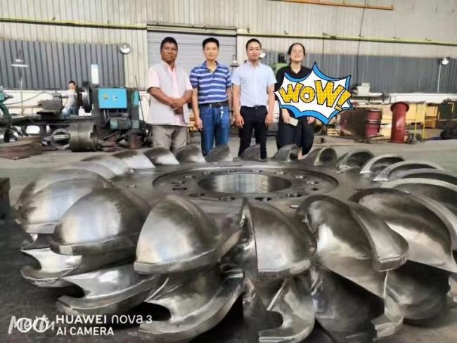 Hydro Turbine Runner for hydroelectric power generation