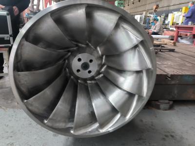 China High Efficiency 92% Hydro Turbine Runner for 10 MPa High Pressure with Customizable Blade Number for sale