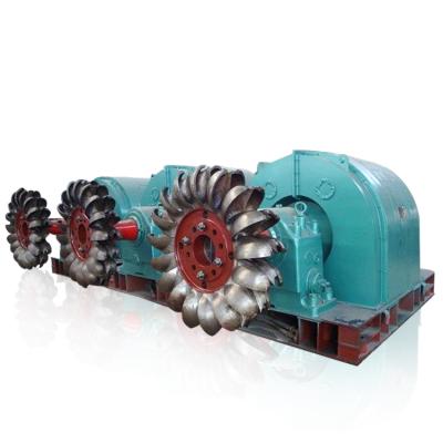 China Stainless Steel Blade Water Turbine Generator Eco-friendly Hydroelectric Power Plants Durable Renewable Energy Equipment for sale