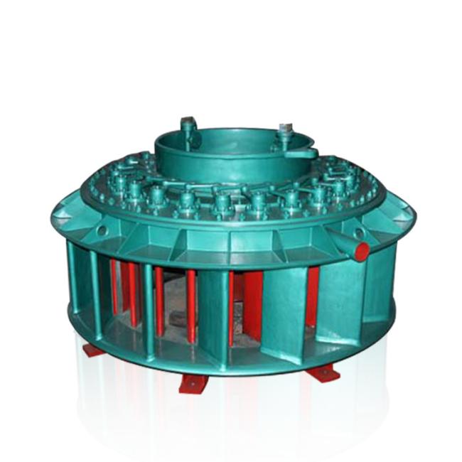 Hydro Turbine Runner in operation