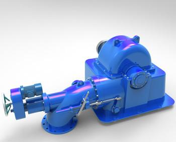 China Pico Hydro Power Plant Turgo Turbine Generator For Medium Head 15m-300m for sale