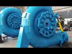 Waterturbinegenerator voor lucht/waterkoeling met een levensduur van 50 jaar en 450-1000 RPM
