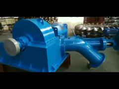 Tipo gerador de turbina hidráulica 50KW~2000KW de Turgo da fonte de alimentação