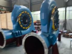 200KW-20MW Capacidade Francis Turbine Generator / Kaplan Hydro Turbine para geração de energia avançada