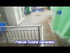 1mw francis hydro power turbine with static excitation system