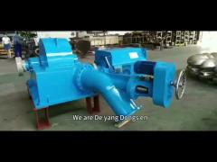Vertikale / horizontale Installationsmethode 500 kW Turgo Turbine Hydrogenerator mit AVR angepasst