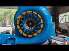Turbina de agua de alta cabeza de acero y acero inoxidable con 50 años de vida útil