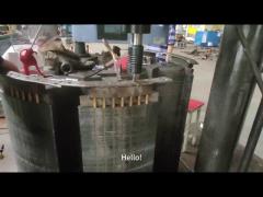 작은 발전소용 800kW 프랜시스 수력 터빈 동기 발전기