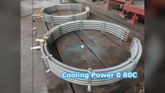 Oil Cooler 0-80C Max Heat Dissipation 10-100 Kg
