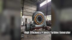 High Efficiency Francis Turbine Generator 300KW to 20MW