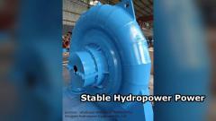 Francis Turbine Generator 450-1000RPM Stable Hydropower