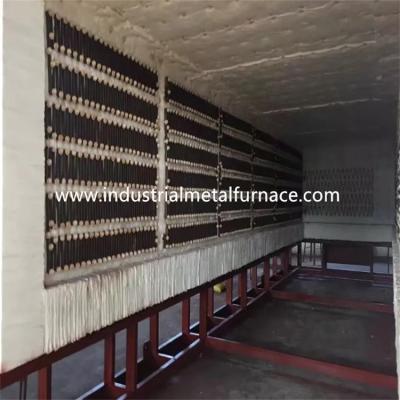 1250℃ Electrical Car Bottom Furnace 3000×1000×1000mm Independent Temperature Control