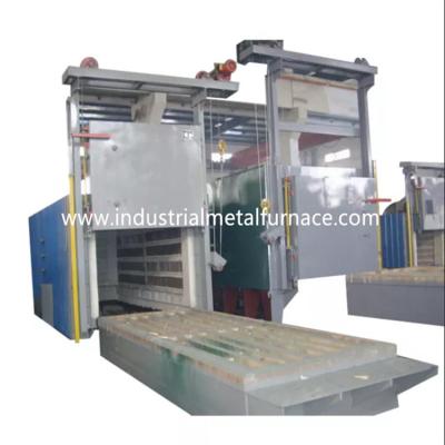 China Bogie Hearth Heat Treat Furnace 8000×2500×2000mm Electrical Car Bottom Type for sale