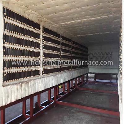China 850 Degree Celsius Box Type Electric Heat Treatment Furnace , Car Bottom Furnace for Annealing Treatment for sale