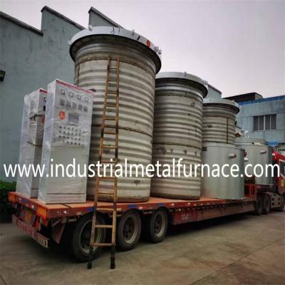 Cina Forno di trattamento termico per filo metallico e canna 950C Temperatura massima 320kW Potenza 3 Zone di riscaldamento Progettazione di risparmio energetico in vendita
