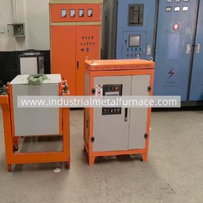 중국 WDL-DM-200: 200KG 80KW IGBT 유압 틸팅 시스템이 장착된 알루미늄 유도 금속 용해로 판매용